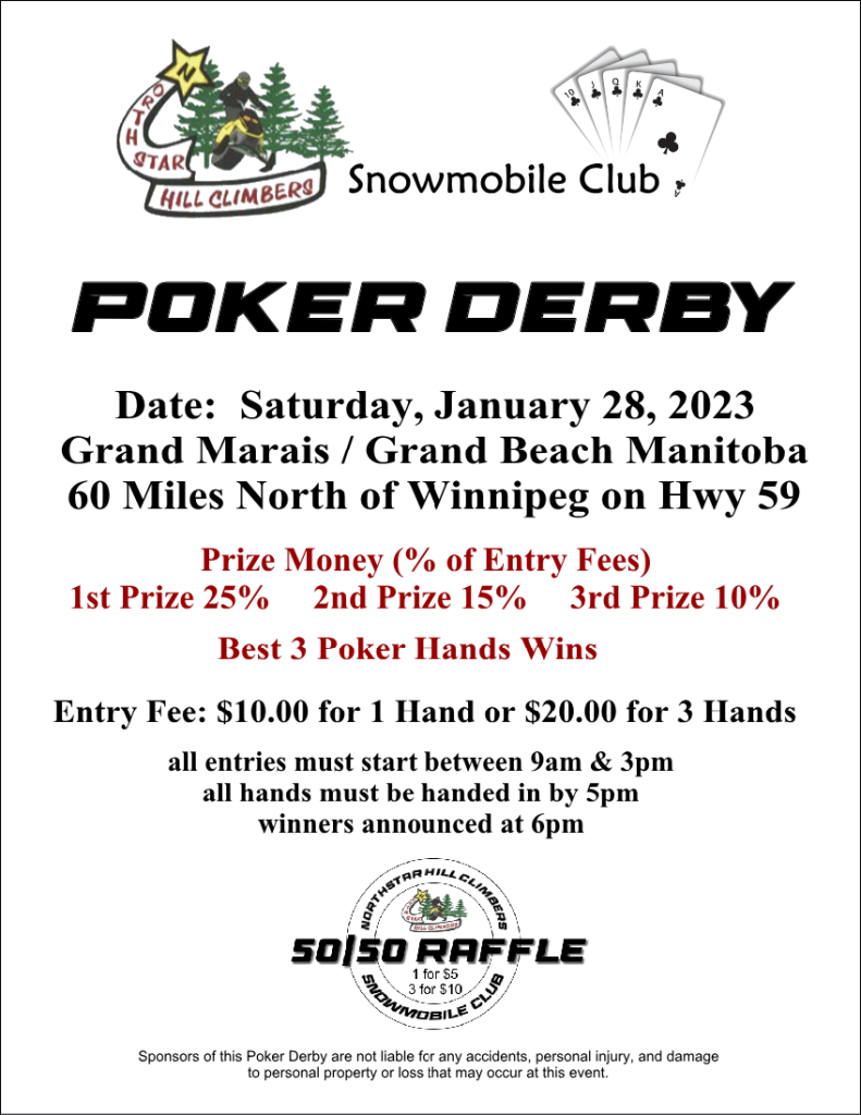 North Star Hill Climbers Poker Derby | Snoman
