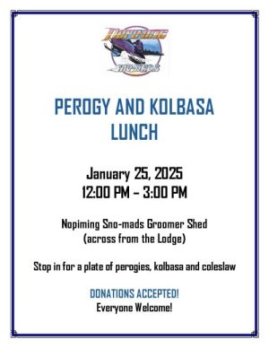 Nopiming Sno-mads Perogy & Kolbasa Lunch | Snoman